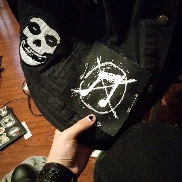 Grindcore Anti-music Patch - Screen Printed Punk Metal Grindcore Patch ...