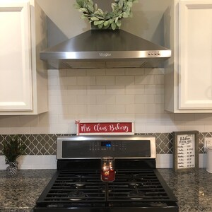 Mrs. Claus' Kitchen Farmhouse Decor Sign | Etsy