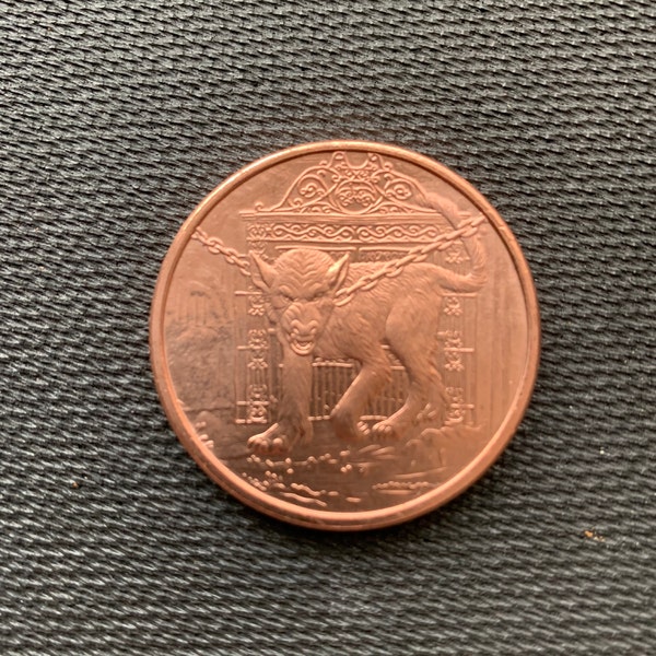 Dinosaurs 6 Coin Set 6 X 1oz. Pure Copper Bullion Rounds TCW 6 Ounces ...