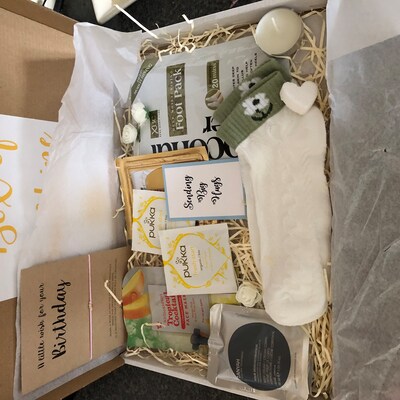 Ultimate MENS SPA Pamper Box, Birthday Box for Men, Care Package for ...