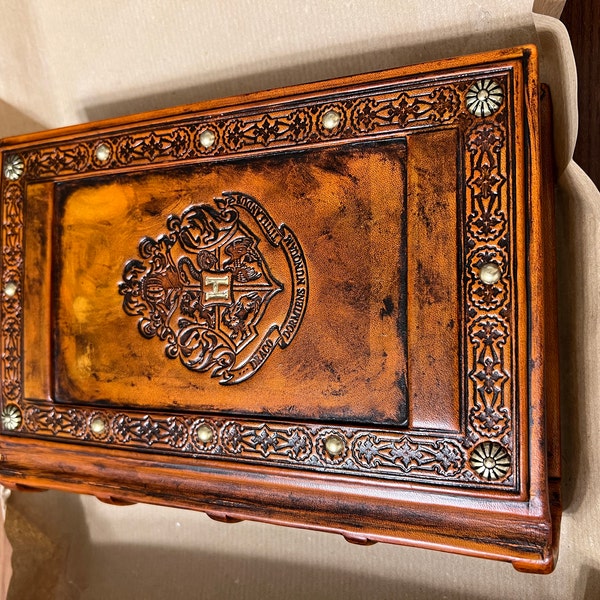 Medieval Styled Leather Journal Heraldic Book Book of the Templars the ...