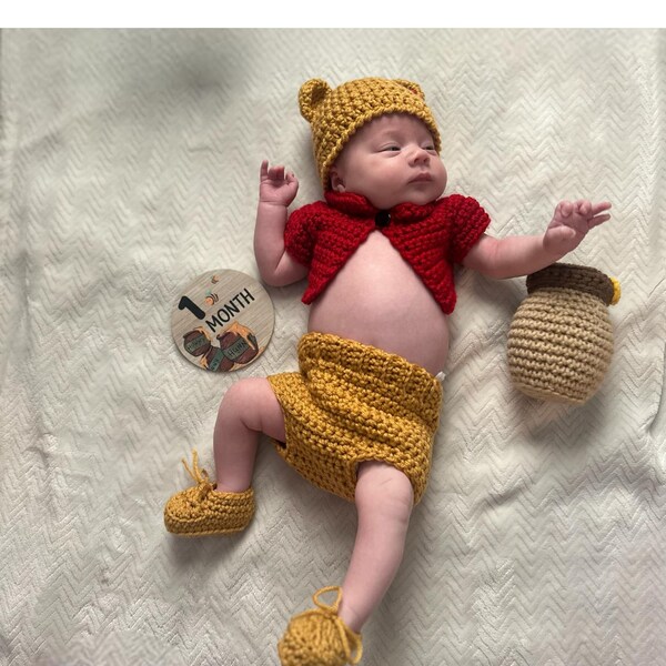 Tigger Inspired Costume. Newborn Tigger Outfit, Tigger From Pooh ...