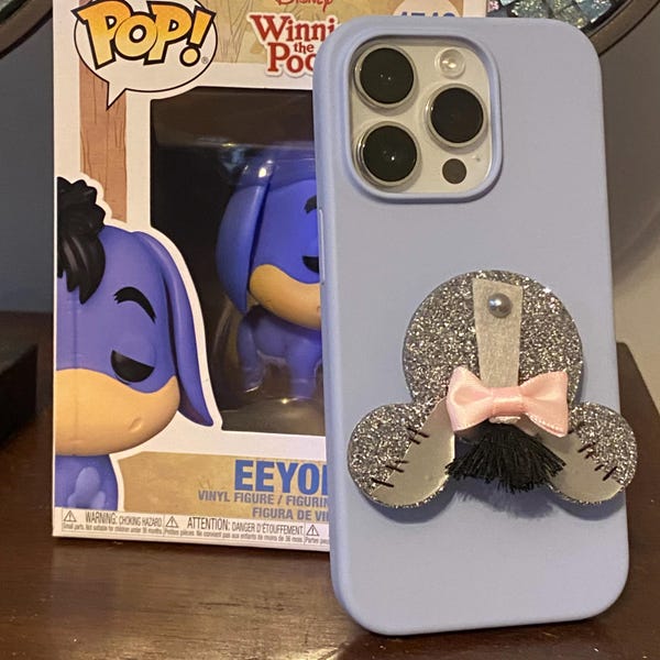 Eeyore Inspired Popsocket®/keychain/badge Reel/magnet/christmas ...
