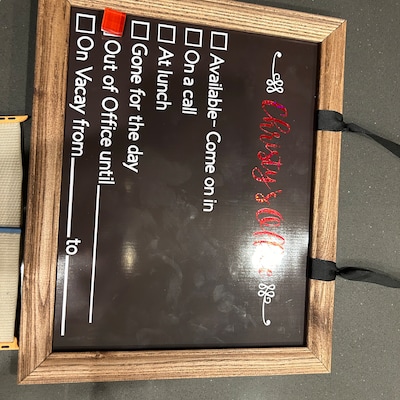 Door Sign,magnetic Door Sign,office Door Sign,coral Themed Door Sign ...