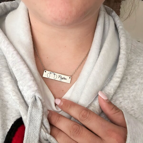 Personalized Morse Code Necklace for Mom, Personalize Gift Mom, Custom ...