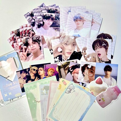 Custom Purikura Sticker Kpop Stickers Waterproof Stickers Kpop Sticker Mix 10/20/30/40 Random ...
