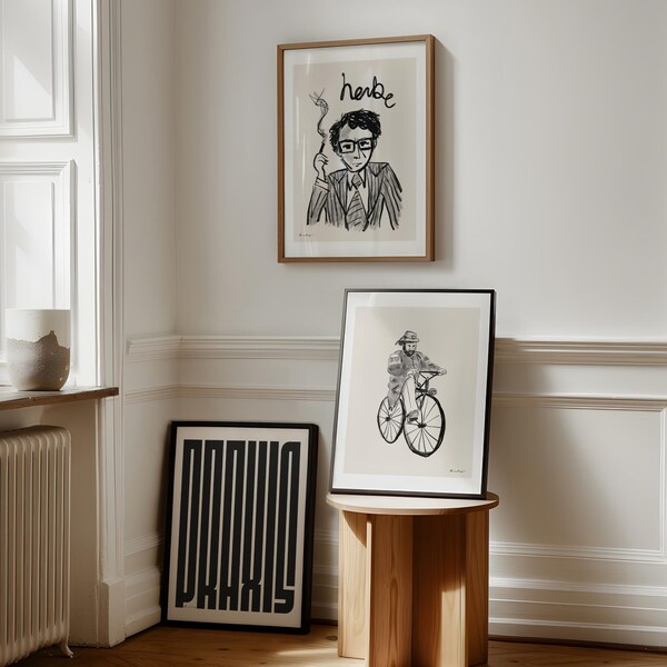 DIN A Ratio Photoshop Frame Mockup for A3 Artwork and Prints Display ...