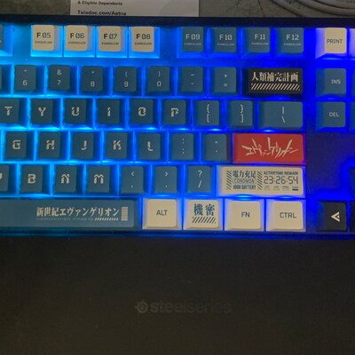 Eva Unit-00 Keycap Set, Cherry Profile, PBT, Cherry MX Stem, Dye-sub ...