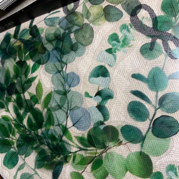 Sticker Pack / 40 Pc. Vintage Style Leaves & Stems Stickers Inspiration ...