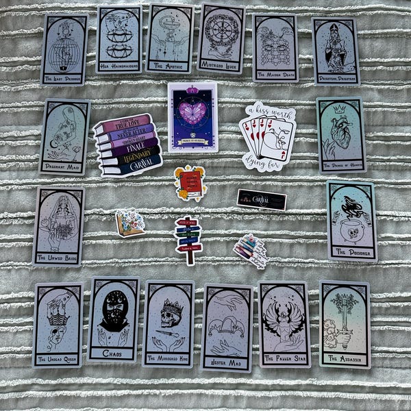 Caraval OUBAH Book Stack Once Upon a Broken Heart Gifts for Readers ...