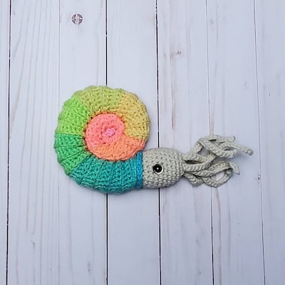 INSTANT PDF PATTERN 2 in 1 Ammonite and Orthocone Fossil Critters ...