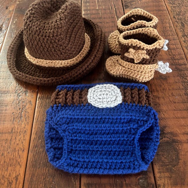 CROCHET PATTERN Baby Construction Outfit, Baby Work Boots, Pattern 0-9 ...