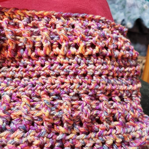 Allison Cowl Crochet Pattern - Easy - Size Inclusive! - Etsy