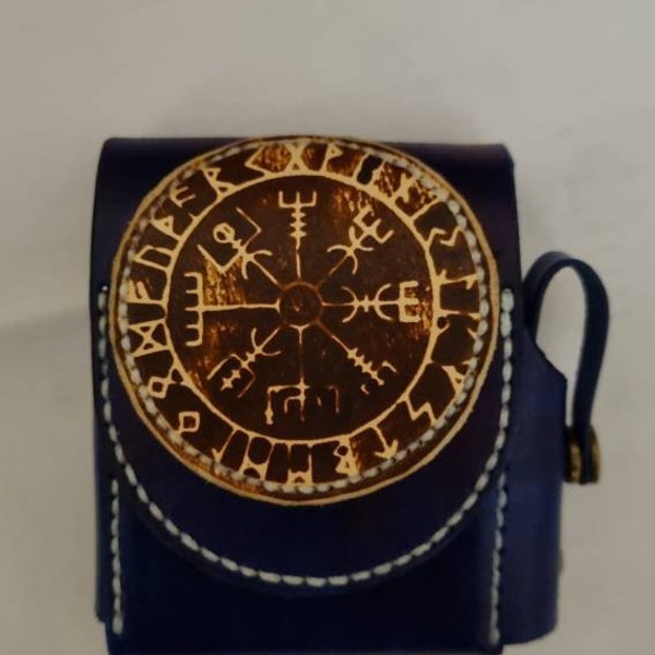 Vegvisir Stamp for Leather Crafting | Runic Compass Stamp | Viking ...