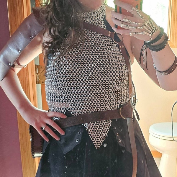 Chainmail Belt Mini Skirt Swim Skirt Ornamental Belt Chainmail Belly ...