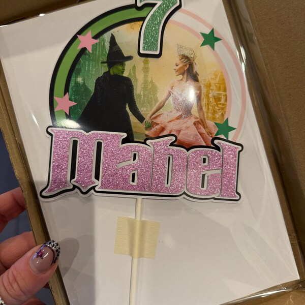 Stitch and Angel Cake Topper Digital File, Instant Download, Print and ...