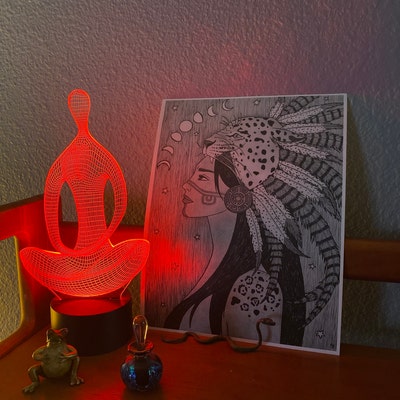Sedna, Mother of the Deep 8x10 Inuit Inuk Goddess Mythology Indigenous ...