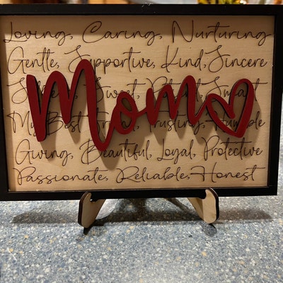 Mom Sign Svg, Mothers Day Svg, Mom Appreciation Sign Svg, Mom Cut File ...