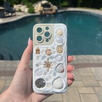 Handcrafted Memor Inspired iPhone Case. Each Case is Unique. Made With Hand Picked Sanibel ...