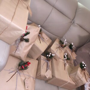 Plain Brown Wrapping Paper 8m Roll christmas Gift Wrap - Etsy