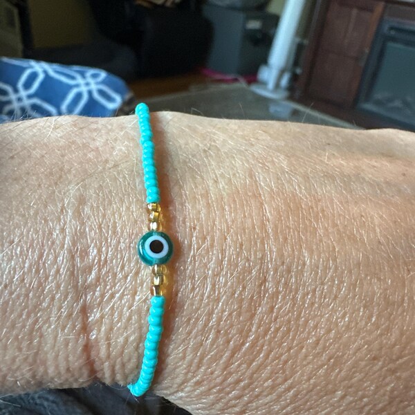 Turquoise Shell Anklet, Dainty Shell Anklet, Turquoise Beaded Anklet ...