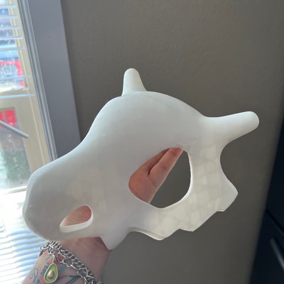 Cubone Dog Mask / Dinosaur Mask / Dog Costume / Funny Dog Gift / 3D ...