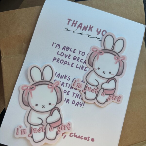 Miffy Bunny Handmade Adhesive Hipper Clay Peeker Charm for Phone ...