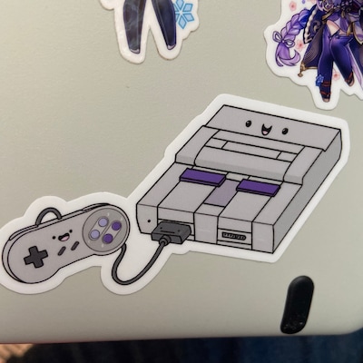 Nintendo Switch Weatherproof Sticker/ Vinyl Stickers/ NES Water Bottle ...