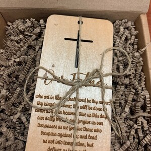 Our Father Prayer Table Sign, Center Piece, Decor - Etsy