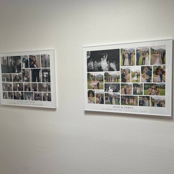 PICTURE COLLAGE Printable | up to 10 Photos Collage |digital File ...