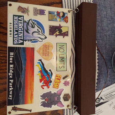 Acrylic Display for Stickers, Sticker Display, Patch Display, Acrylic ...