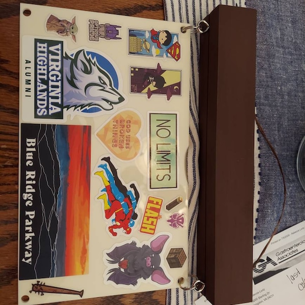 Acrylic Display for Stickers, Sticker Display, Patch Display, Acrylic ...