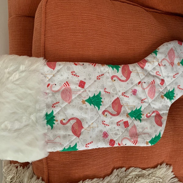 Quilted Apples and Pears Christmas Stocking - Etsy