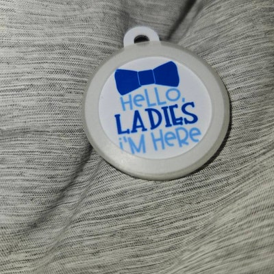 Pet ID Tag Under Da Sea Summer Ocean Life Dog Tag Double - Etsy