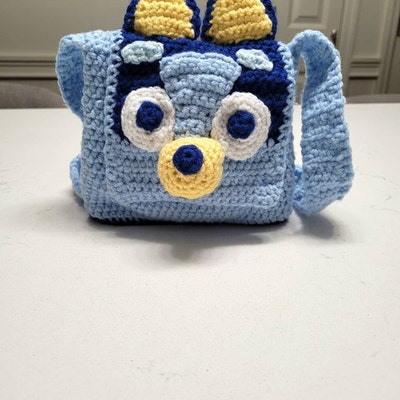 Bluey and Bingo Crochet Pattern, Crochet Bag Pack Pattern, Bluey Bag ...