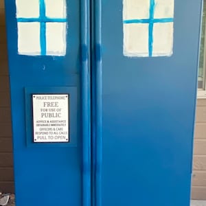 Police Box Light for Top Door 3d Printed - Etsy