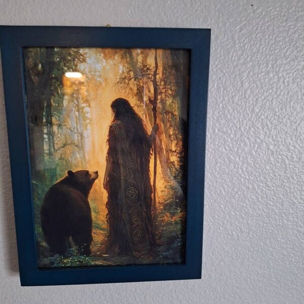 Selene Moon Greek Goddess, Art Deco Luna Baroque Painting, Celestial ...