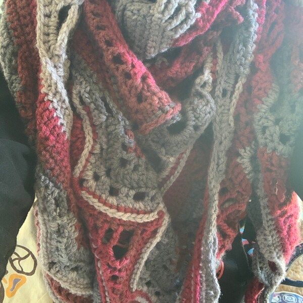 Ceylontea Shawl Crochet Pattern - Etsy UK