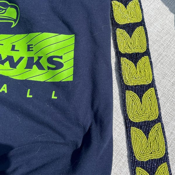 Custom Beaded Straps, Gameday Beaded Straps, Gameday Straps, Stadium ...