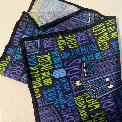 Black Cat Fortune Zipper Pouch Cosmetic Makeup Bag Halloween Handmade ...