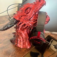 Dragon Headphones Stand, Dragon Bust, Dragon Headphone Holder, Dragon ...