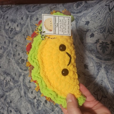 PRINTABLE Emotional Support Taco Tags, Let's Taco 'bout It, Digital PDF ...