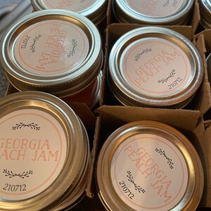 Custom Jam Packed With Love Stickers Vintage Homemade Jam - Etsy