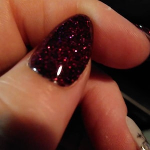 Merlot Dip Powder, Dip Nail Powder, Dip Powder for Nails, Glitter Dip ...