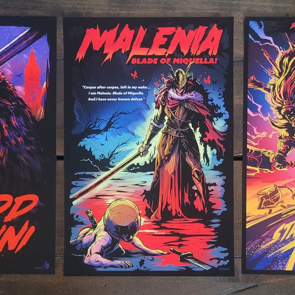 BLAIDD AND RANNI Video Game Poster, Travel Poster, Gaming Poster ...