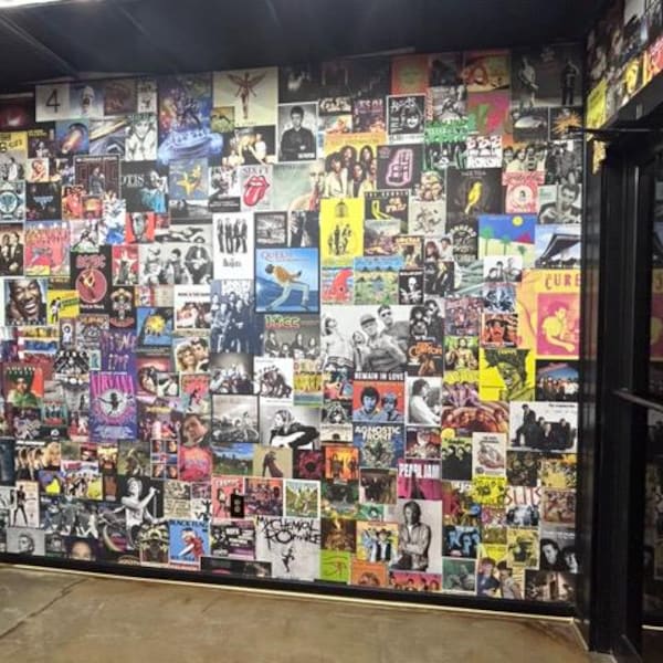 Rock Legends Posters Collage – Hard Rock Wall Mural – Peel&stick Retro ...