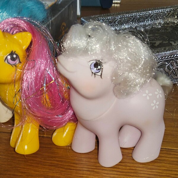 My Little Pony BLOSSOMFORTH Pegasus G4 Glitter Water Wings Brushable ...