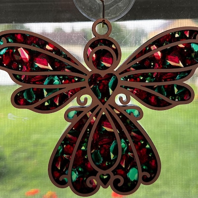 Memorial Angel SVG, Laser Cut Angel, Laser Cut File, Glowforge File ...