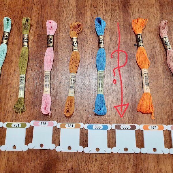 Discontinued DMC Flosses Art. 117, Dmc Threads, Dmc Cotton Floss, Dmc ...