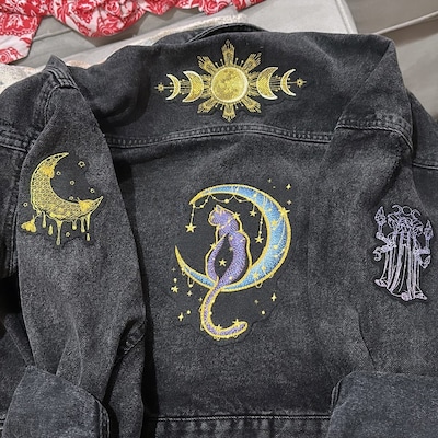 Hecate Greek Goddess Iron on Embroidery Patch Mtcoffinz Choose Size ...